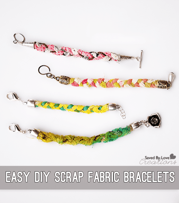 Make Fabric Scrap Bracelets