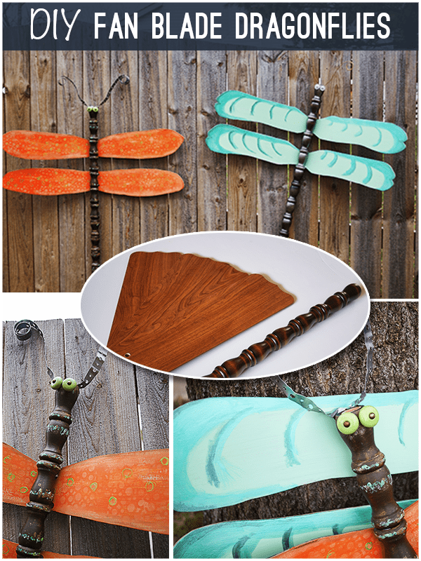 Using Ceiling Fan Blades Crafts How To Update Ceiling Fan Blades With